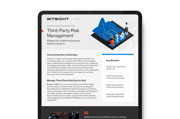 End-to-end Third Party Risk Management | Bitsight