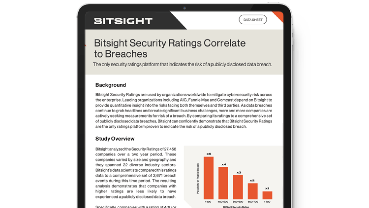 Data & Insights Overview | Bitsight