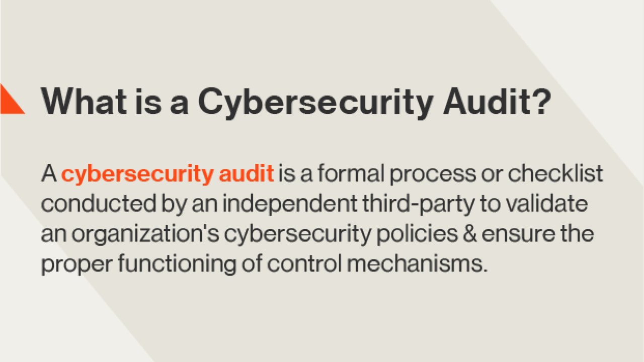 What is a Cybersecurity Audit? vs. Cyber Assessment