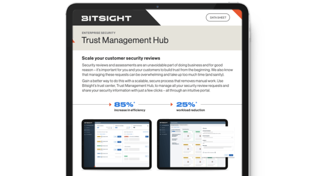 Trust Management Hub | Bitsight