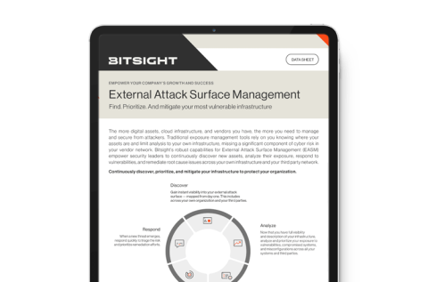 External Attack Surface Management (EASM) Solution | Bitsight
